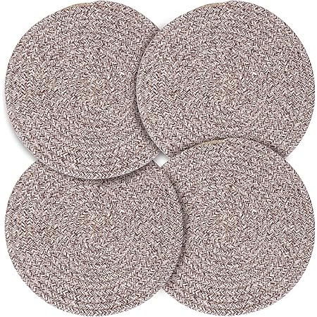 Kitchen Pot Holders Set Trivets Set 100% Pure Cotton Thread Weave Hot ...