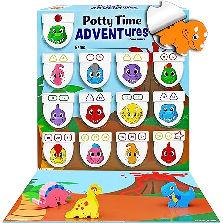 Amazon.com : Miracle Potty Training Color Changing Stickers for Girls ...