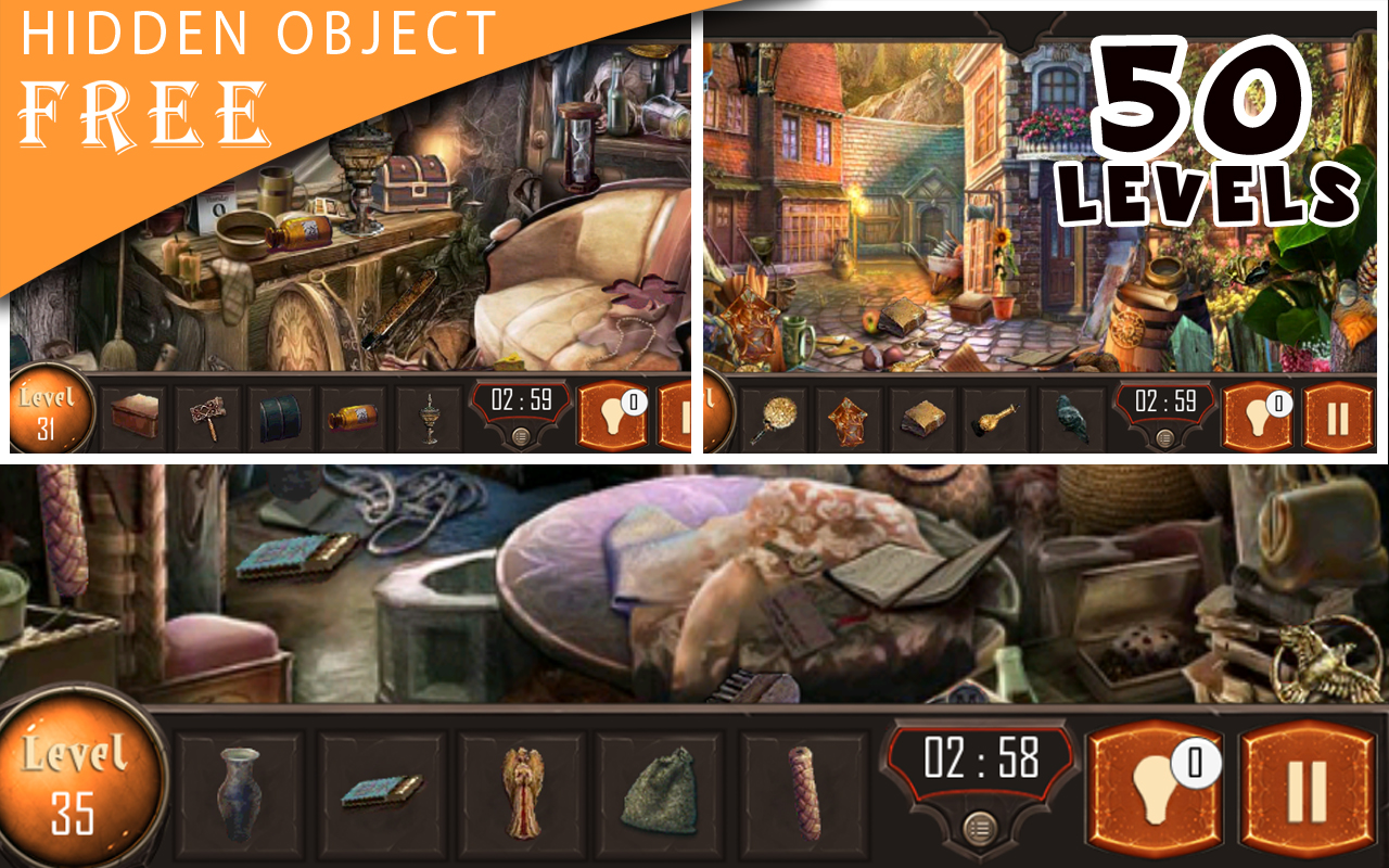 Hidden Object Game : 50 Level of Treasure Hunt - App on Amazon Appstore