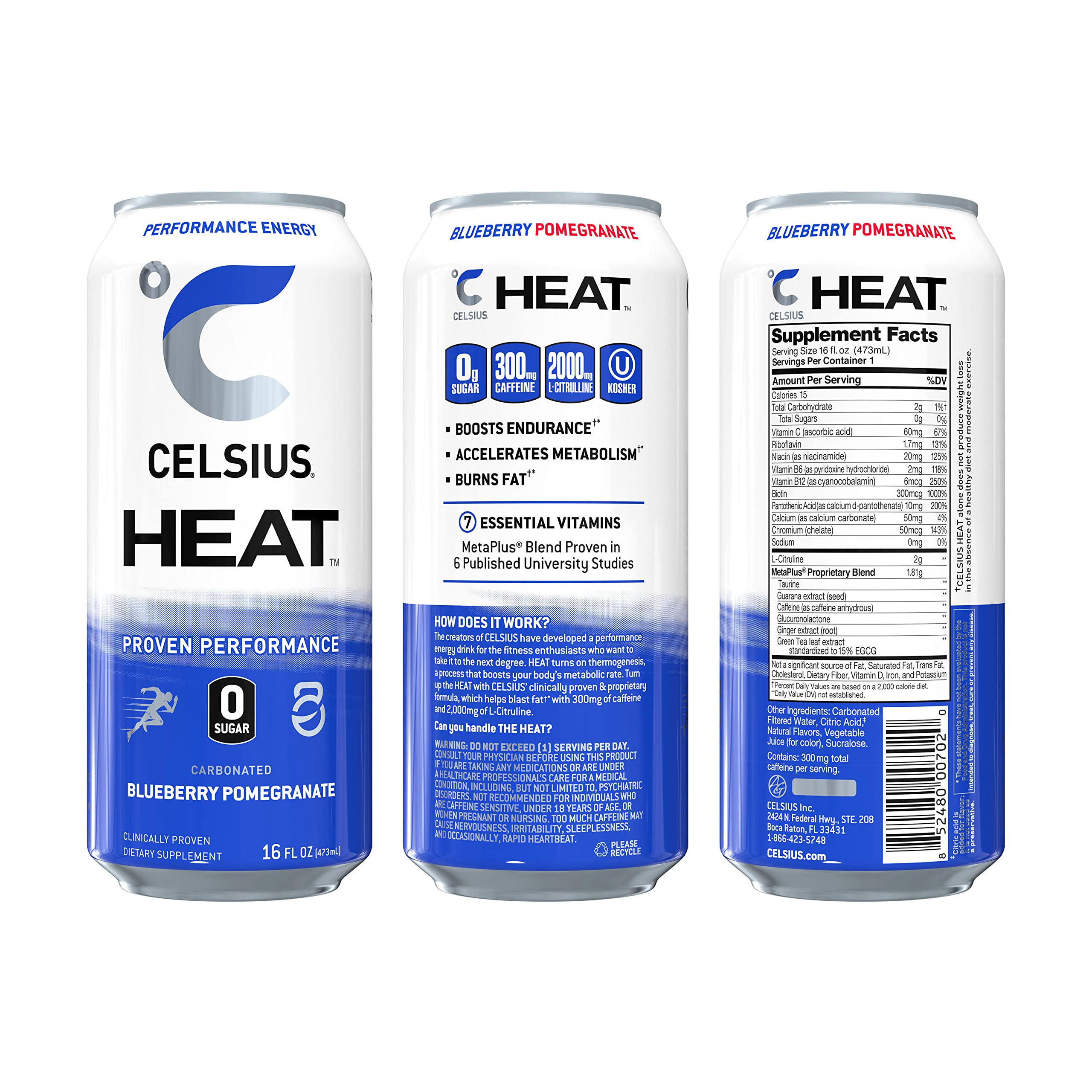 Snapklik.com : CELSIUS HEAT Blueberry Pomegranate Performance Energy ...