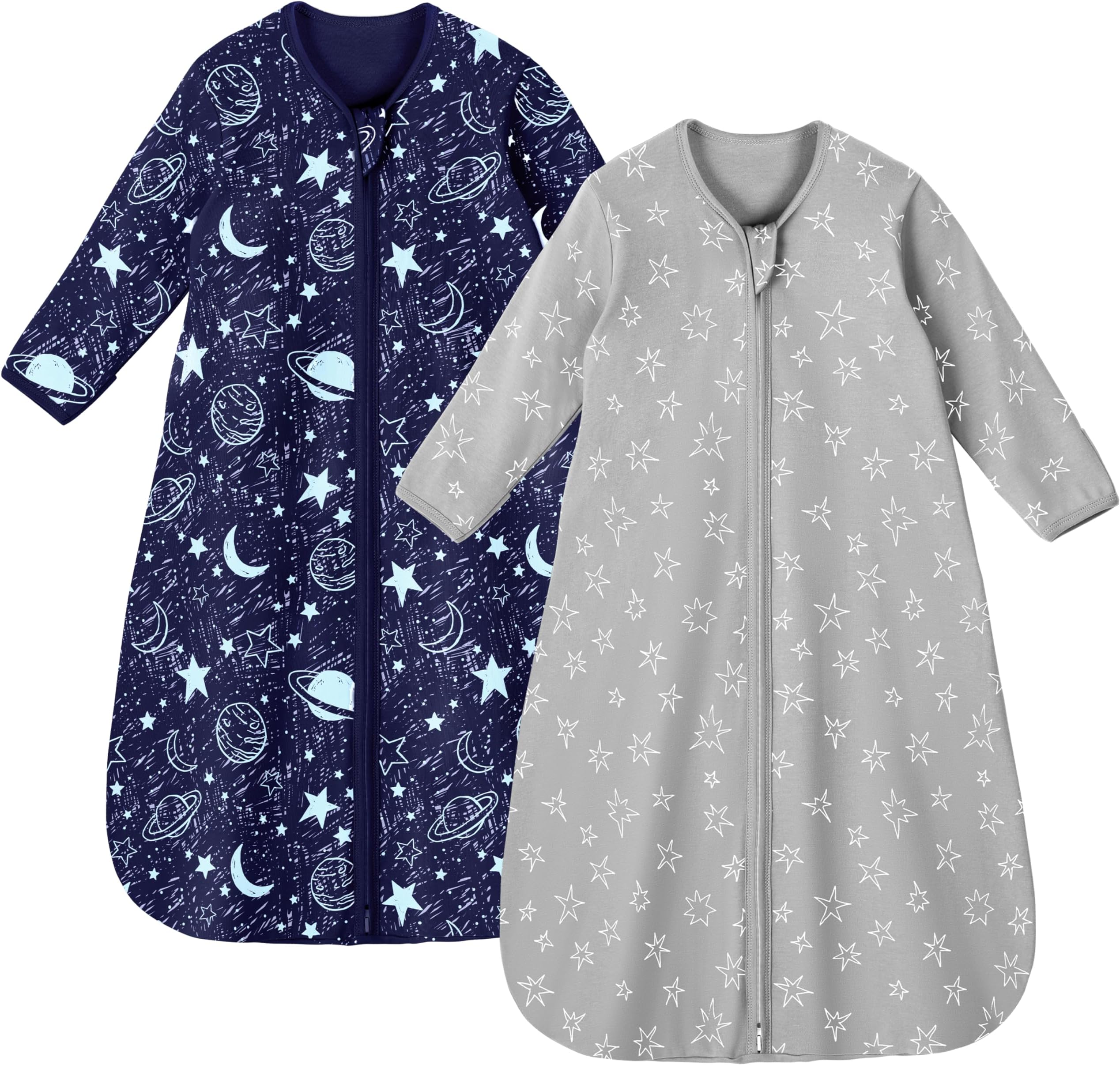 Amazon.com: Unnivoll Baby Sleep Sack 6-12 Months 100% Cotton Long ...