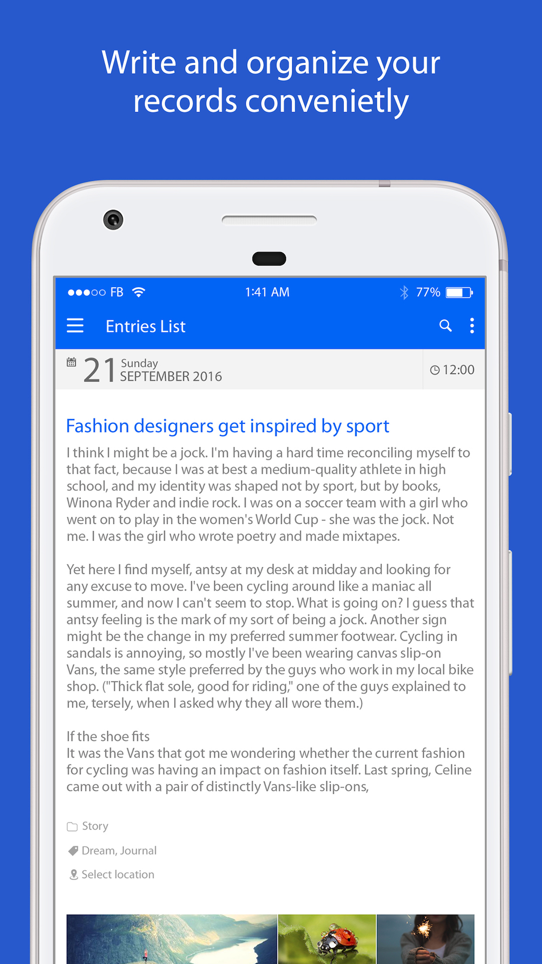 Diaro - Diary, Journal, Notes, Mood Tracker - App on Amazon Appstore