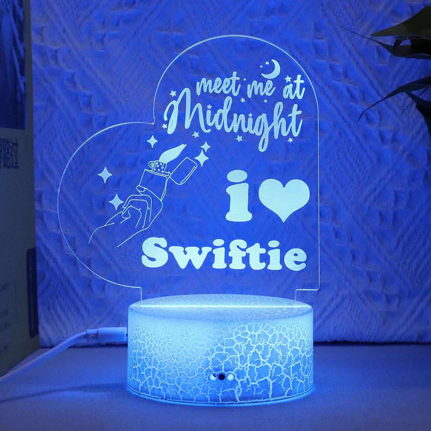 Taylor 3D Illusion Lamp Gift for Christmas Birthday Party Decorations ...