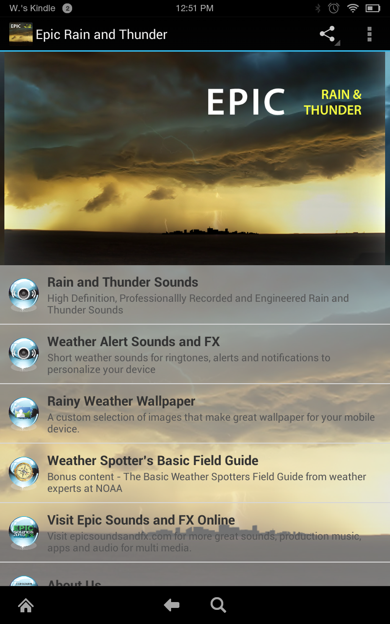 Epic Rain & Thunder Sounds - with featured ebook: Basic Weather ...