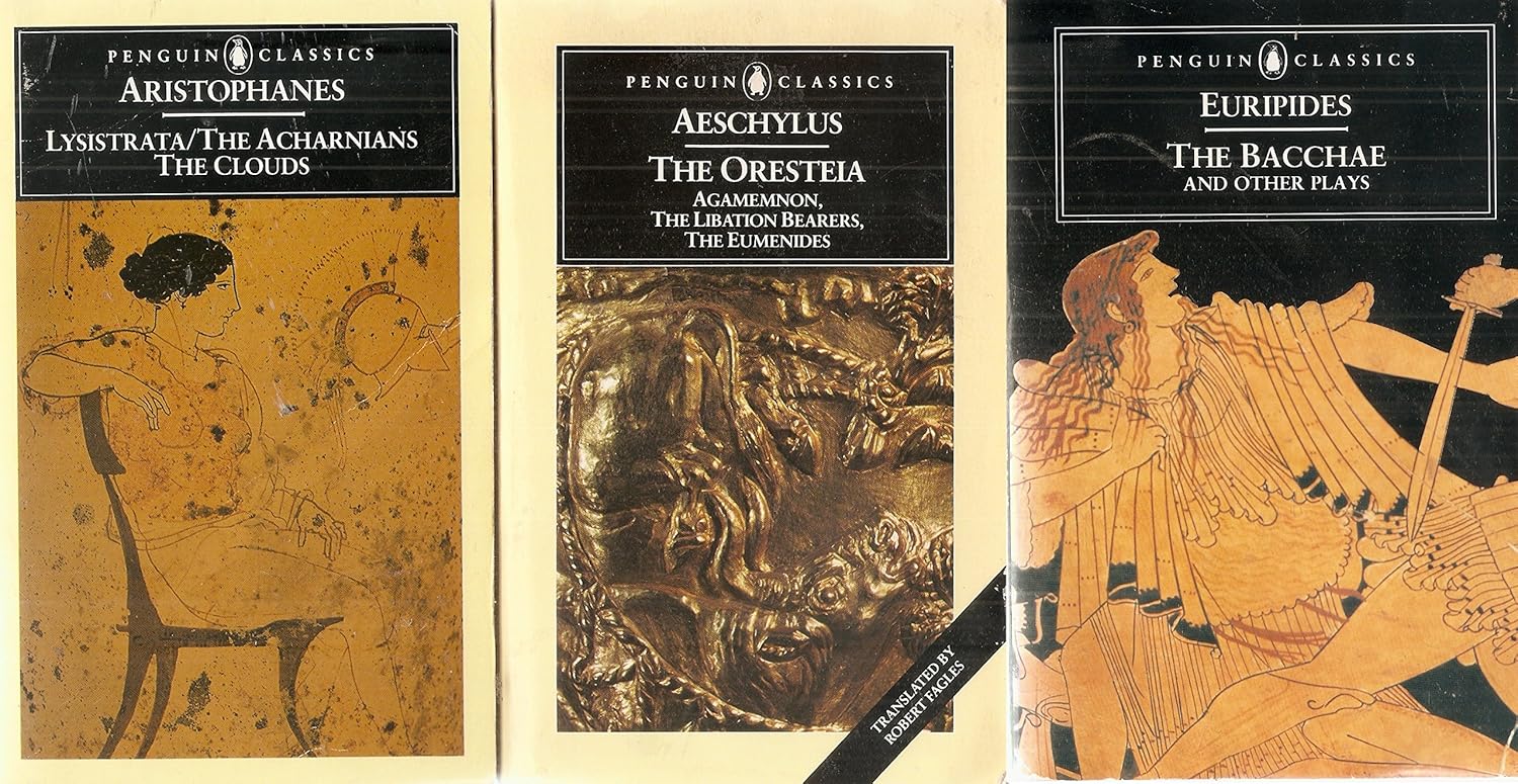 3 Volumes of Penguin Classics: 1) Euripides /The Bacchae and Other ...