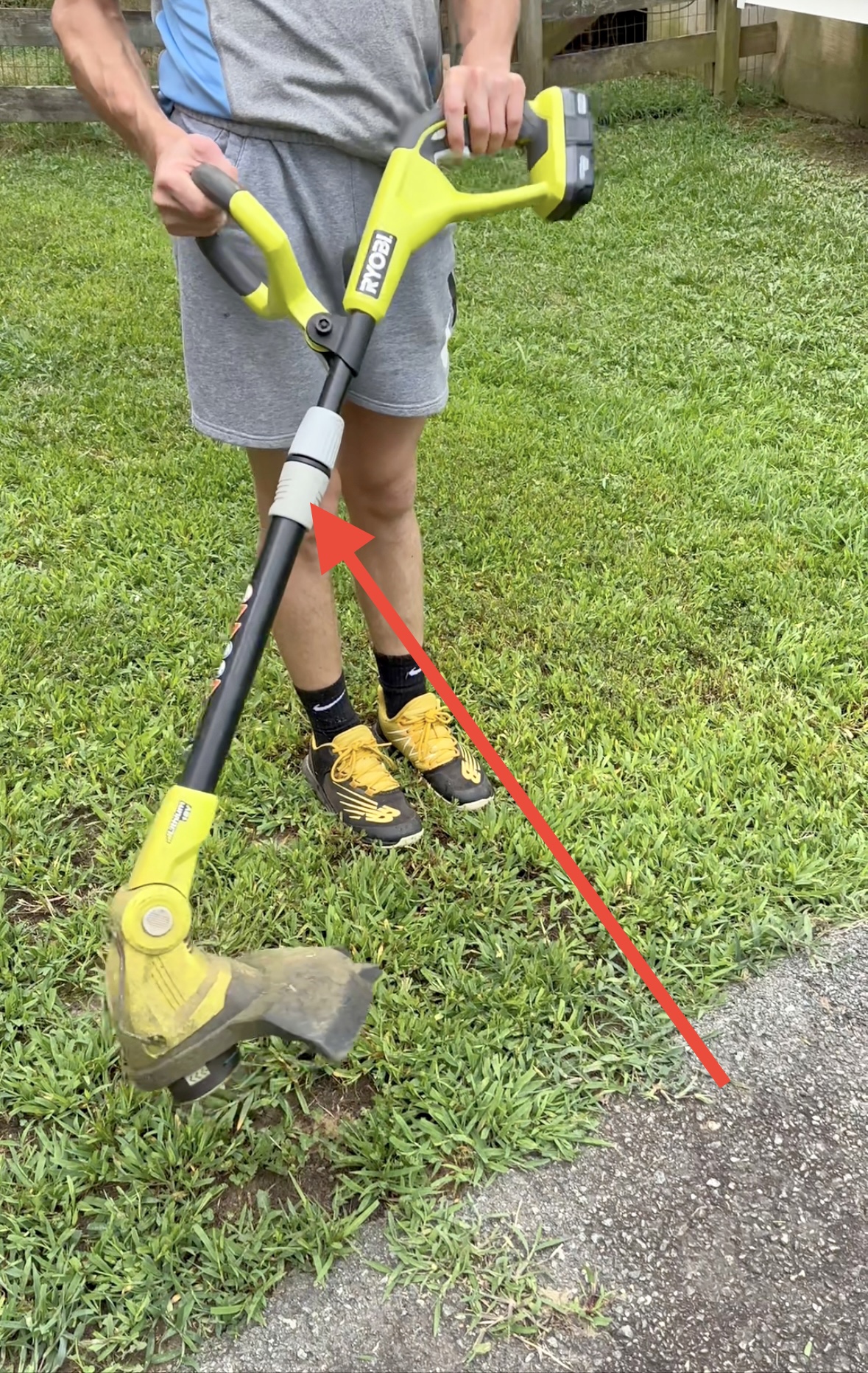 Watch Tame Your Lawn with the Power of a Ryobi Weedeater Trimmer on ...
