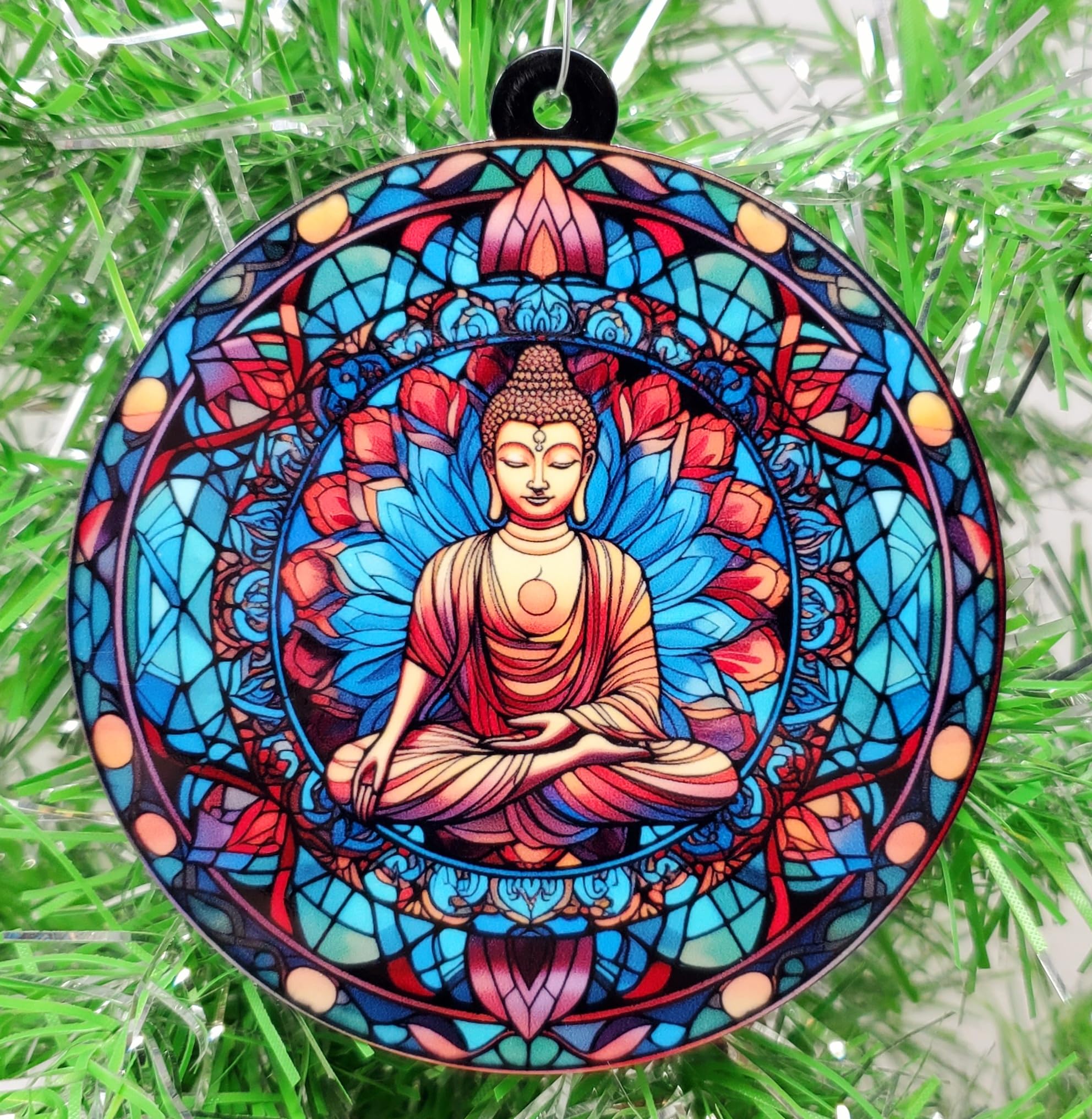 Amazon.com: Buddhist Ornament - Buddha Themed Christmas Ornament : Home ...