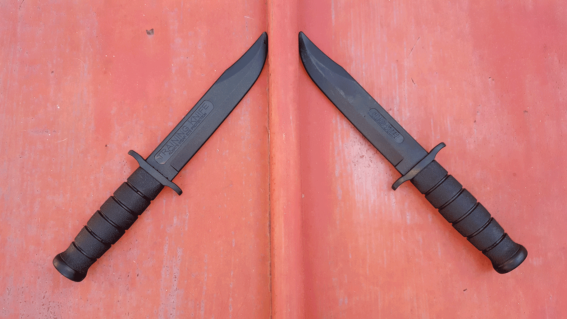 Watch Cold Steel Rubber Training Knives Review on Amazon Live