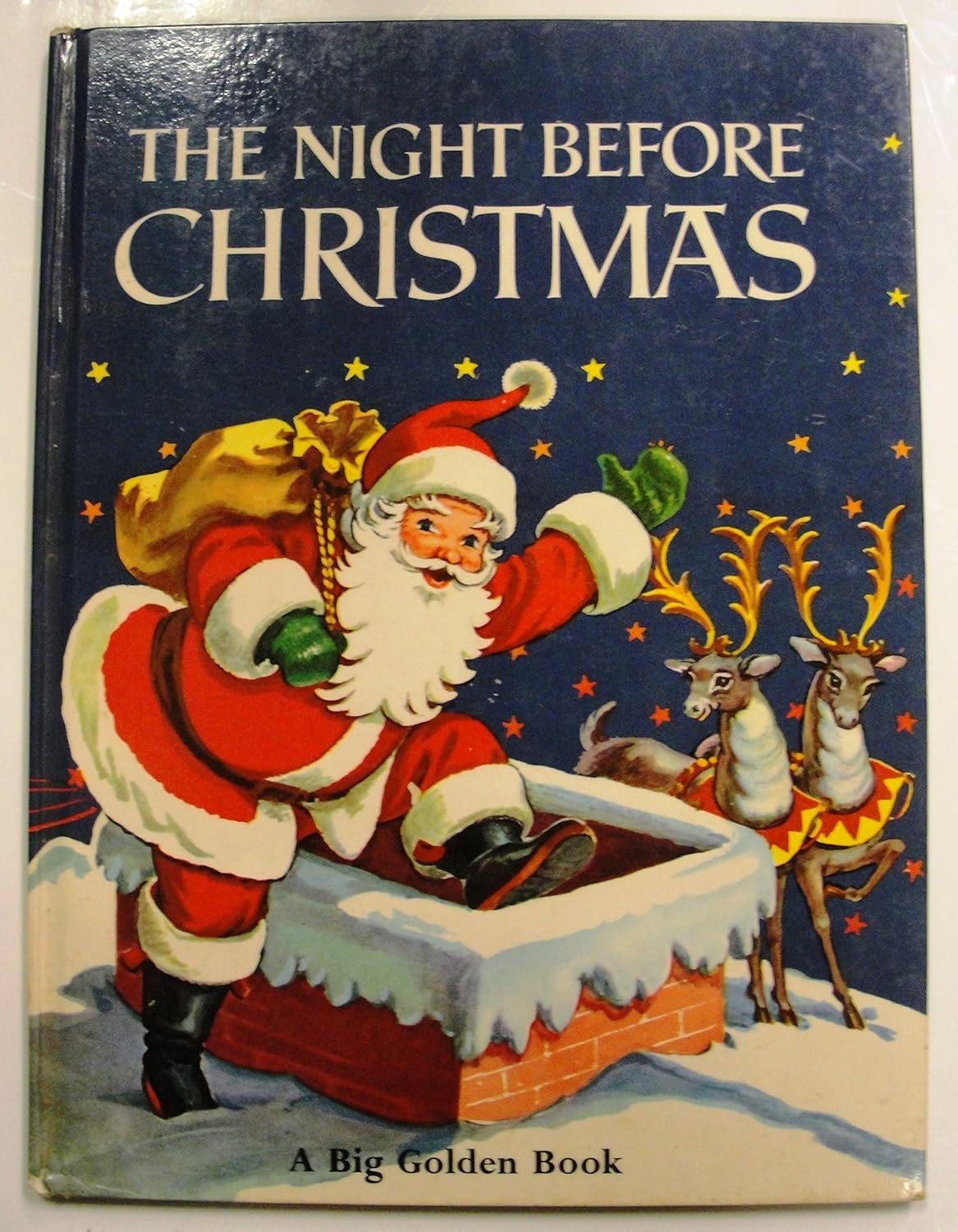 The night before Christmas (Big golden book): Moore, Clement Clarke ...