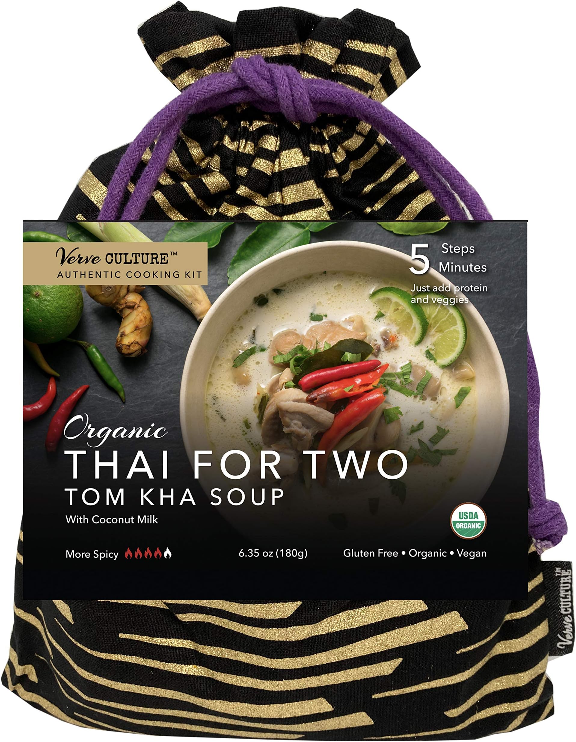 Amazon.com : Thai for Two Cooking Kit by Verve CULTURE | USDA-Organic ...