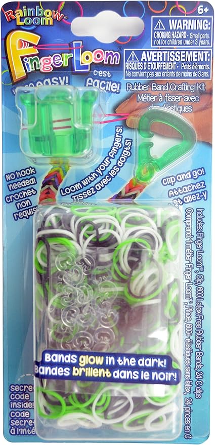 Amazon.com: Rainbow Loom Official Finger Loom - Green : Toys & Games