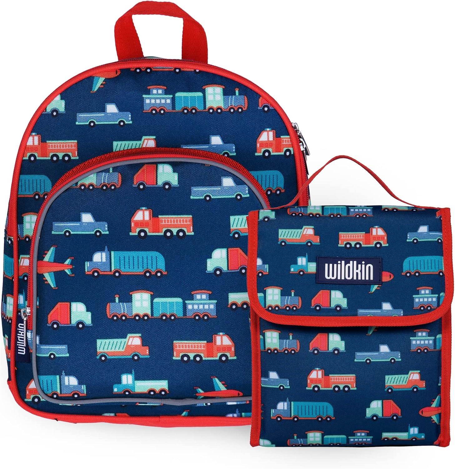 Amazon.com: Wildkin 12-Inch Kids Backpack & Insulated Lunch Bag Bundle ...