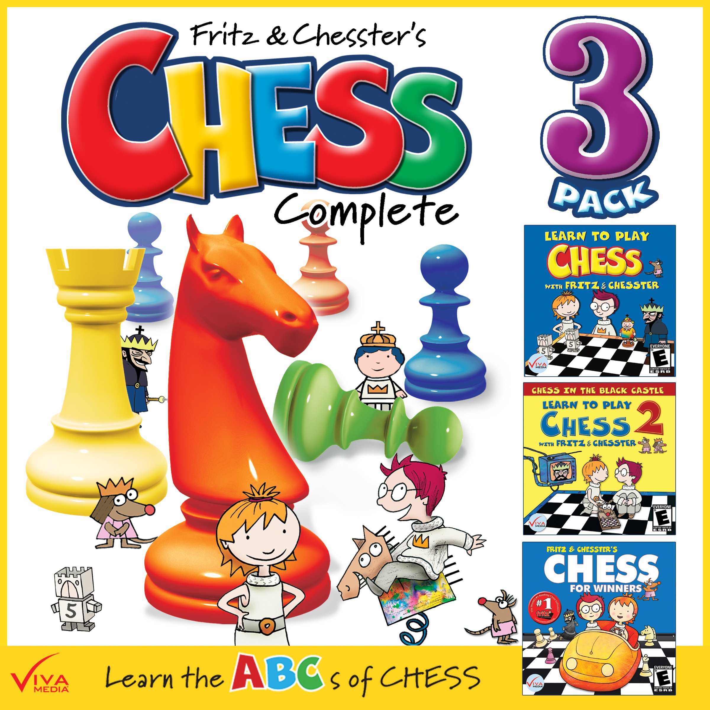 Amazon.com: Learn to Play Chess with Fritz & Chesster: Chess Complete 3 ...
