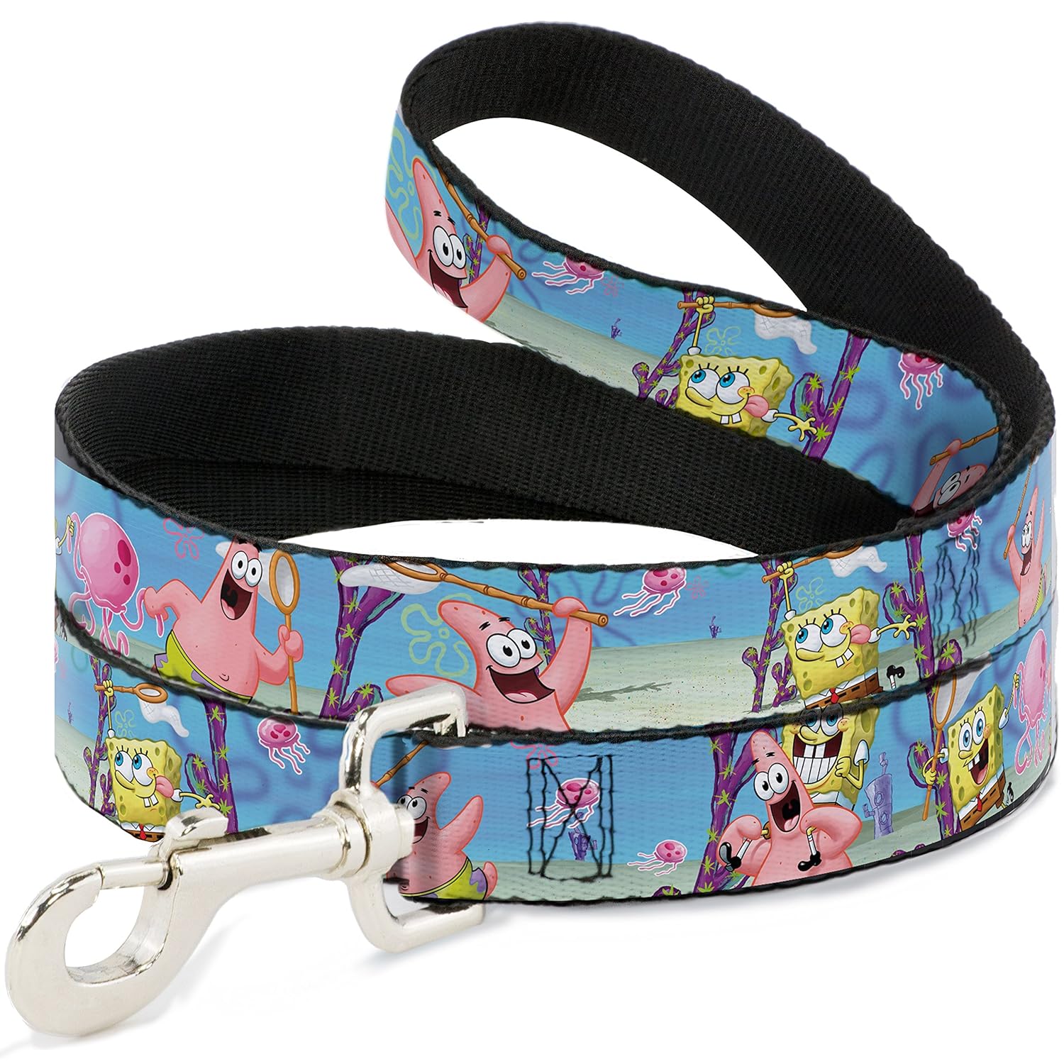 Nickelodeon Buckle-Down Spongebob & Patrick Starfish Jelly Fishing ...