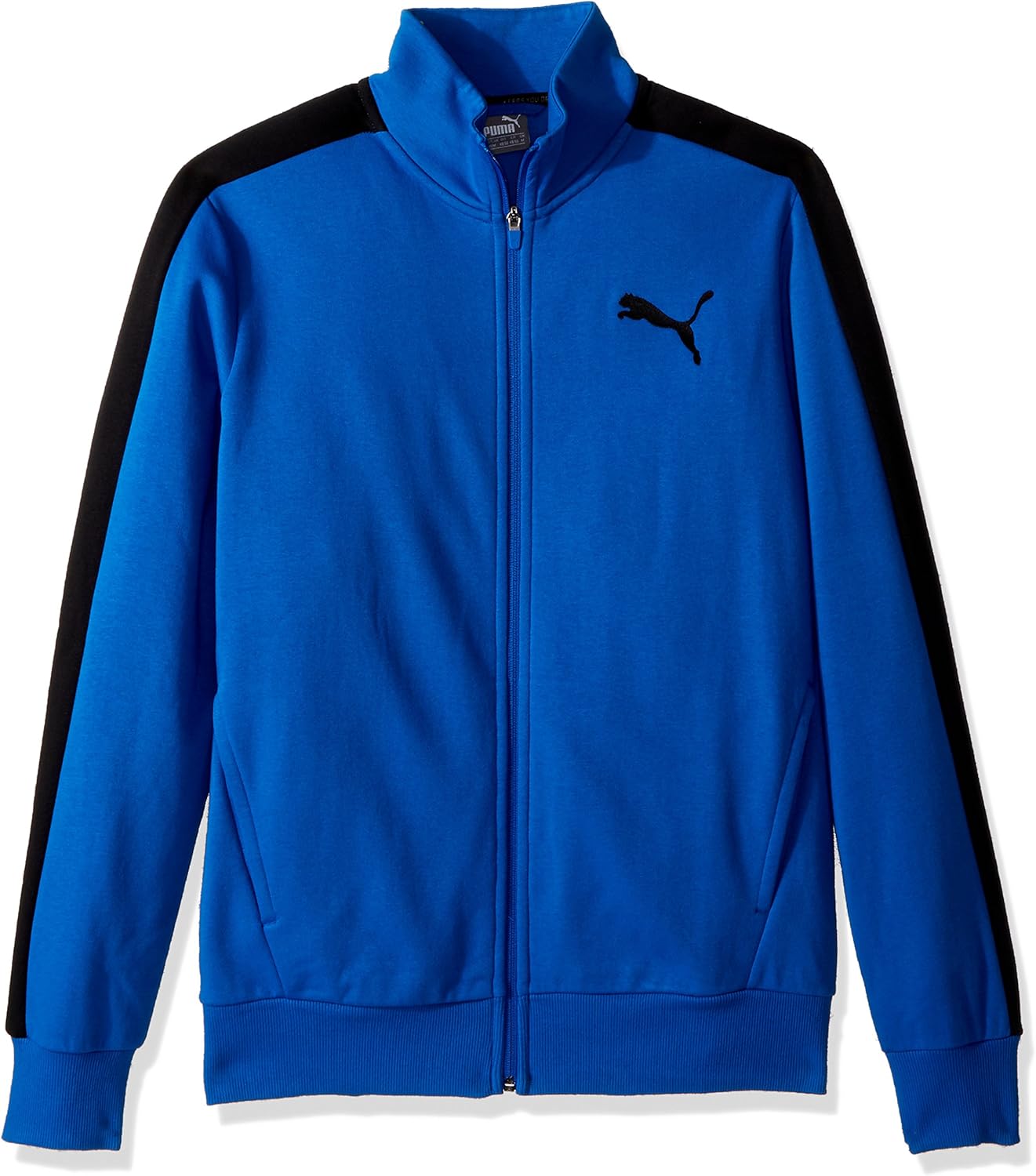 PUMA Men's P48 Core Track Embroidered Jacket, Blue/Blue, 4XL at Amazon ...