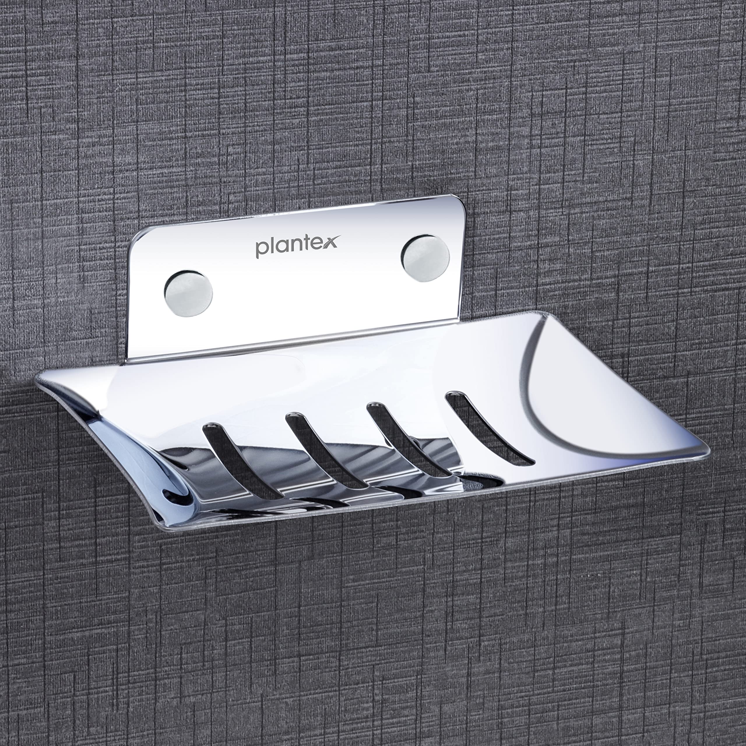 Plantex Stainless Steel Soap Dish/Soap Stand/Bathroom Soap Holder ...