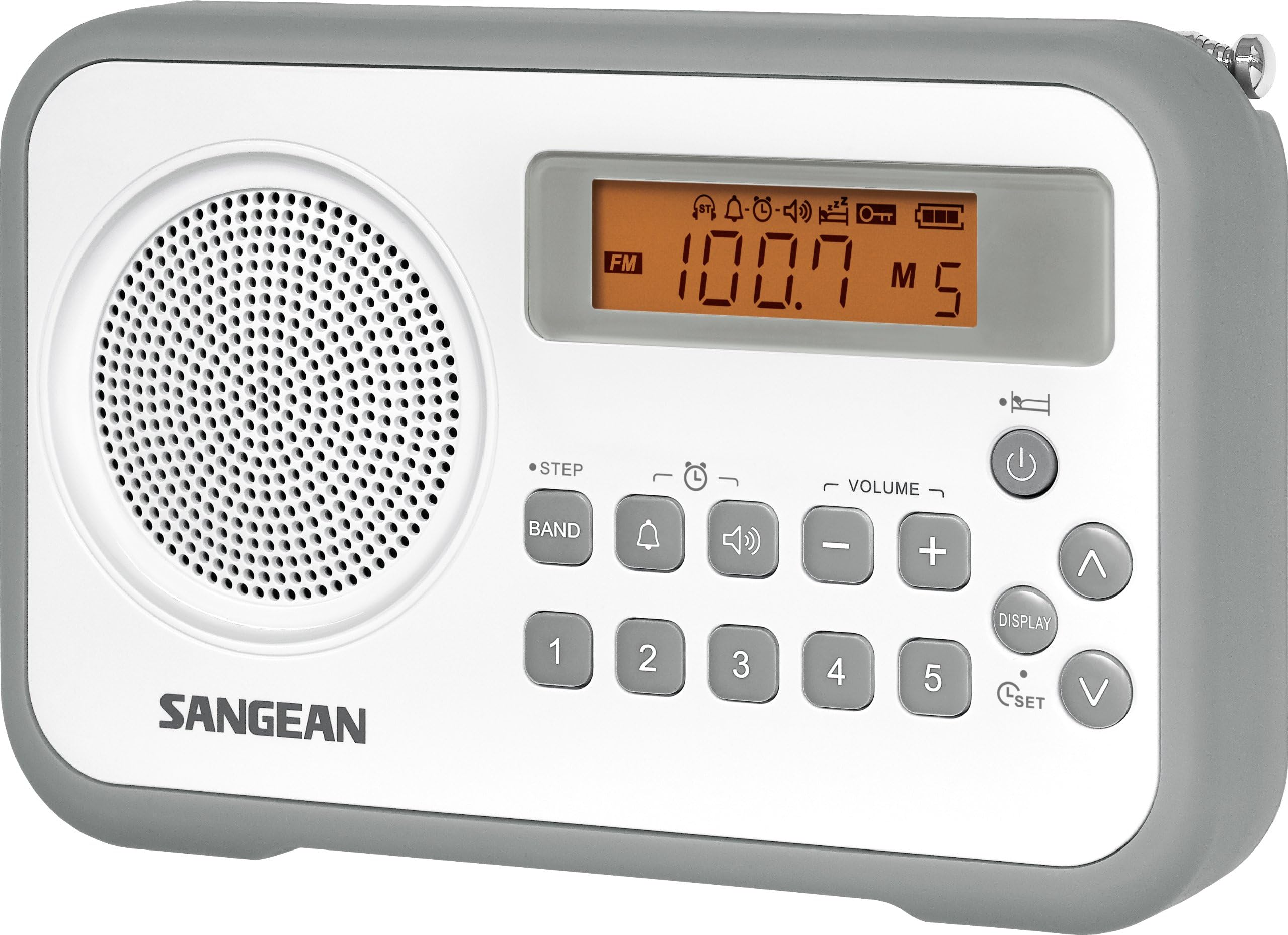 Amazon.com: UXELY Radio - Shower Radio Speaker, AM/FM Radio with LCD ...