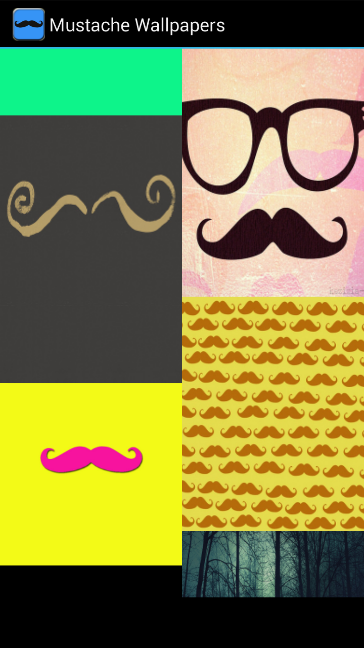 Mustache Wallpapers and Lock Screens - App on Amazon Appstore