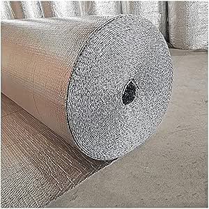 Amazon.co.jp: Heat Shield Sheet Silver Thermal Insulation Roll Reflect ...
