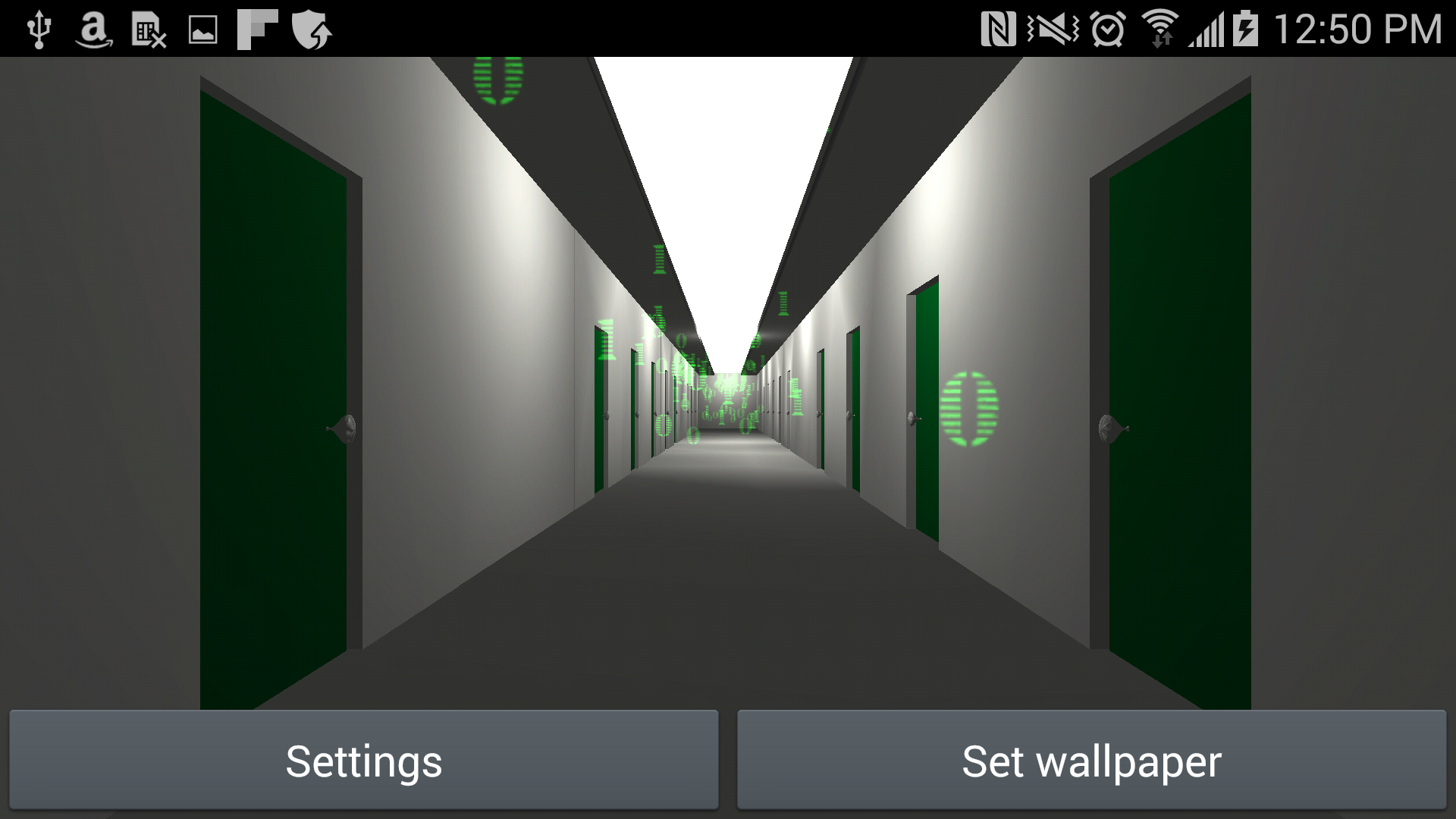 3D Matrix Corridor Parallax Live Wallpaper - App on Amazon Appstore