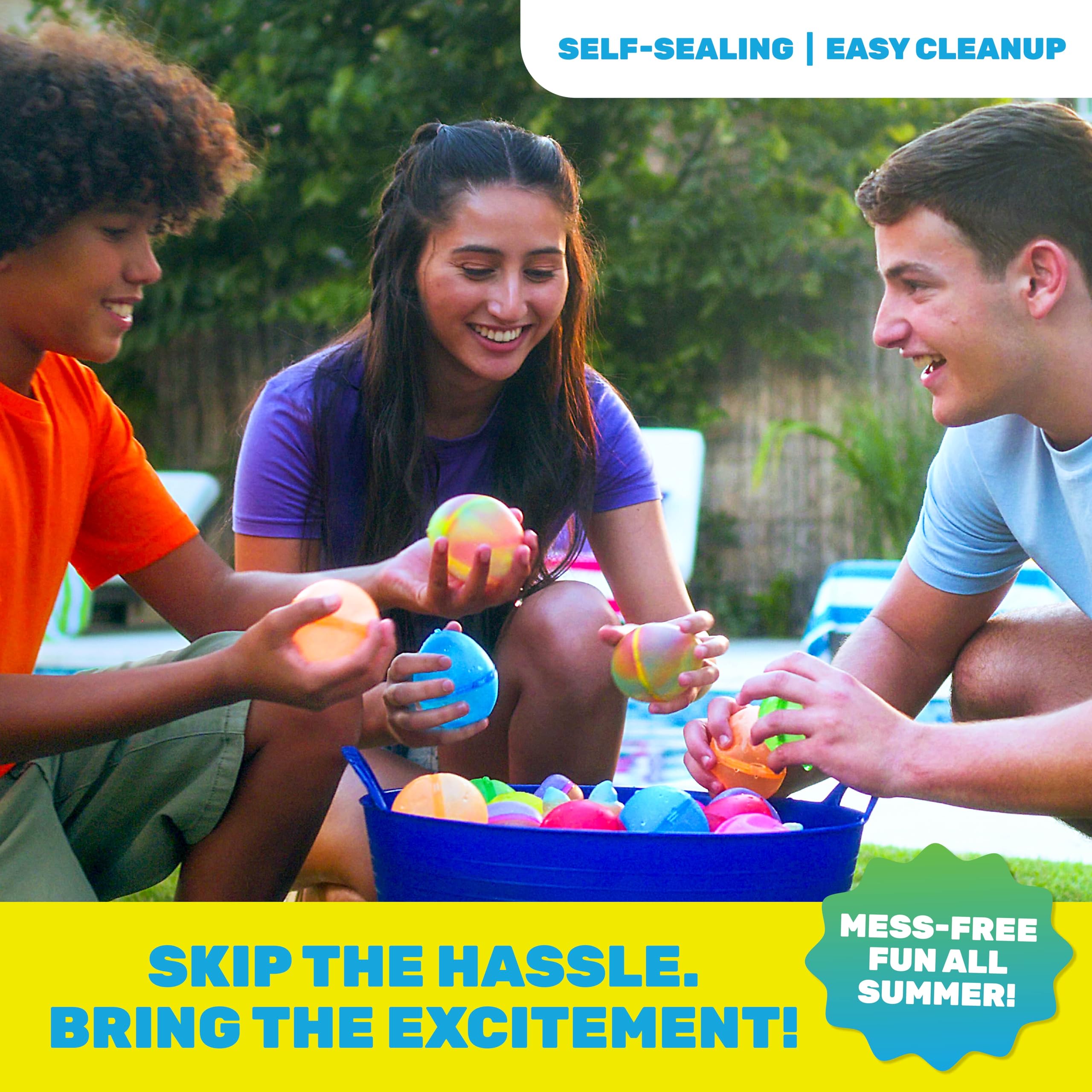Snapklik.com : Hydroburst 6-pack Reusable Water Balloons By Relatable