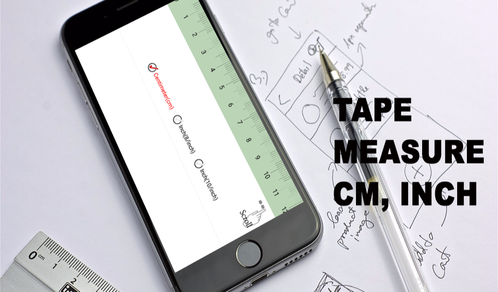 Tape measure (cm, inch) - App on Amazon Appstore