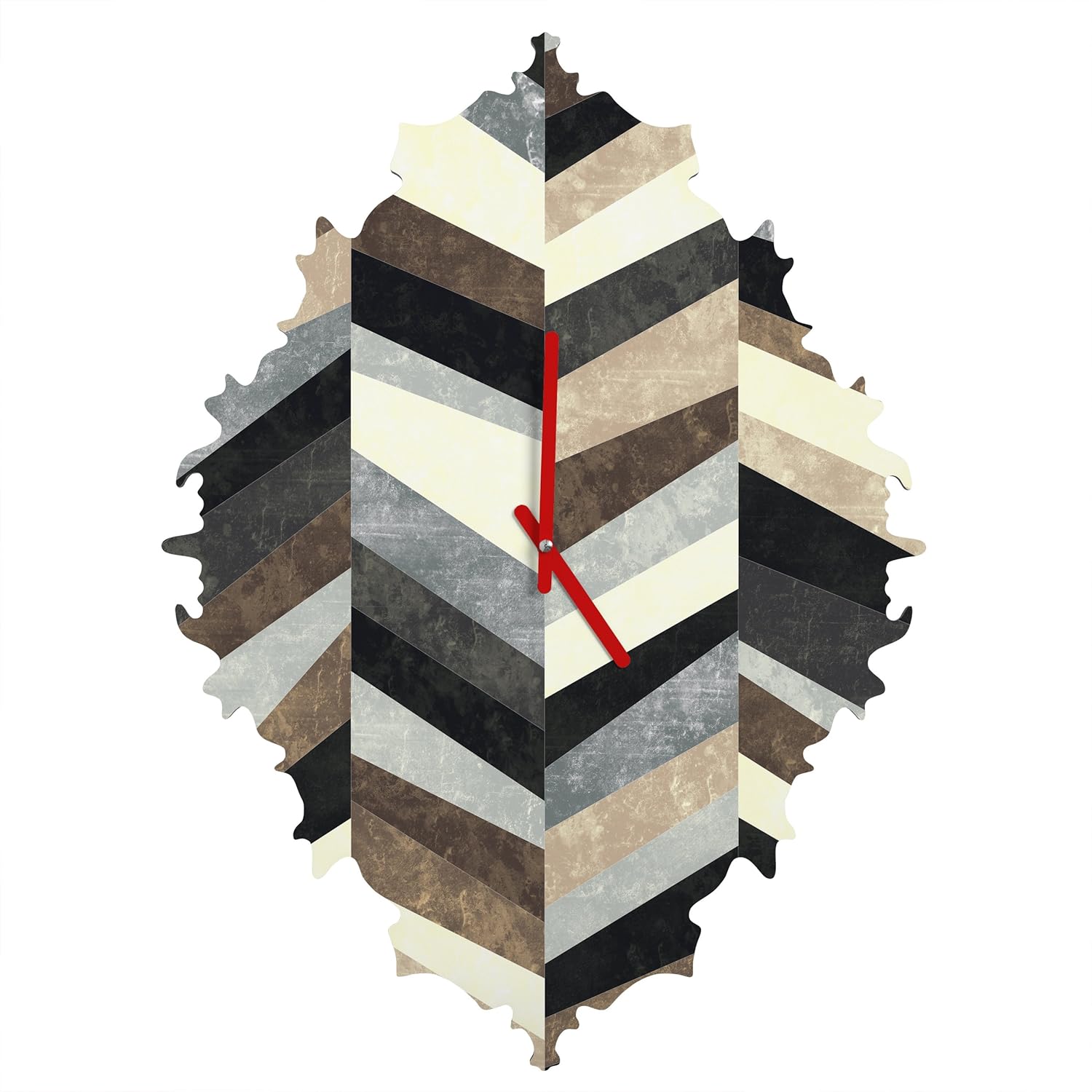 Amazon.com: Deny Designs Jacqueline Maldonado Upward 2 Baroque Clock ...