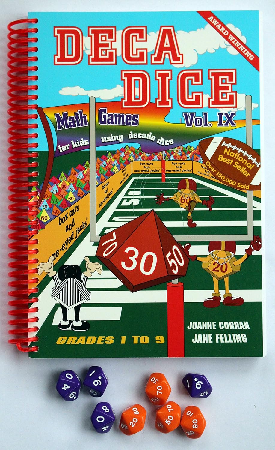 Deca Dice / Math Games for Kids Using Decade Dice, Grades 1-9, Vol. 9 ...