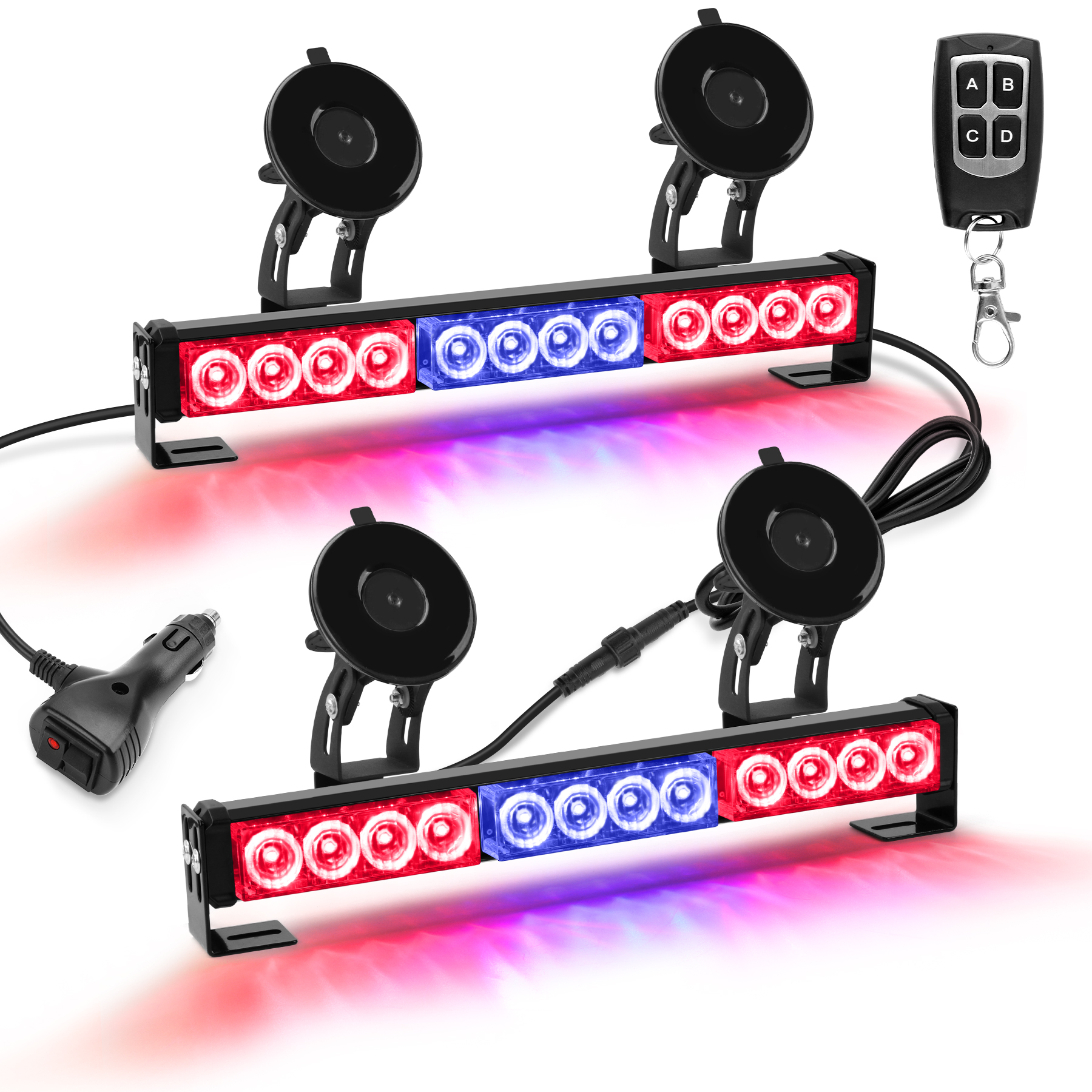 Watch 23 Flash Patterns of stobe light bar on Amazon Live