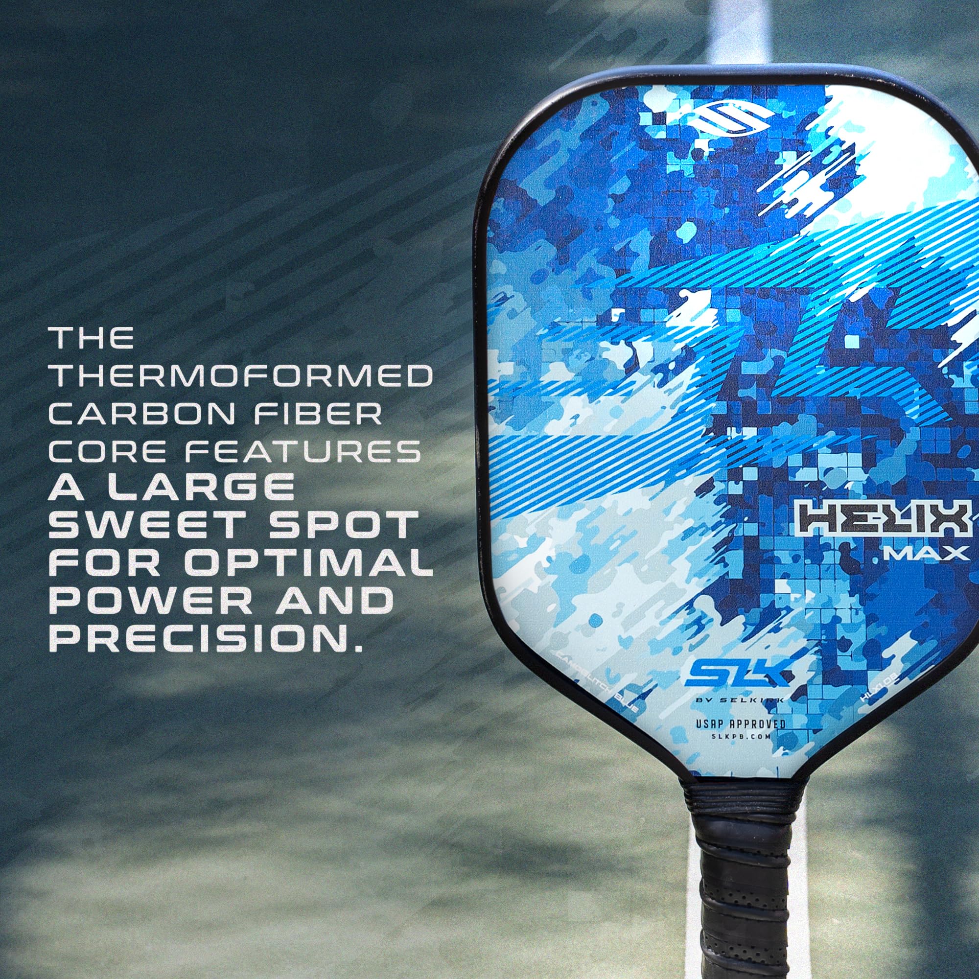 Snapklik.com : Selkirk Sport SLK Helix Pro Pickleball Paddle ...