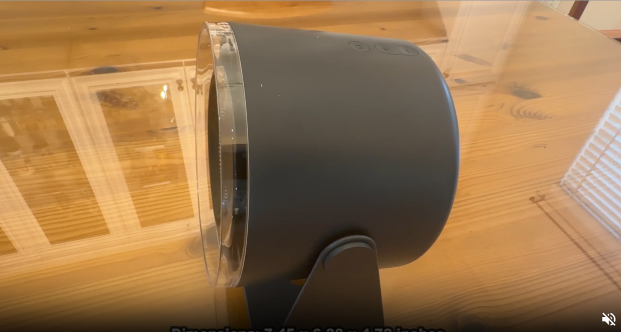 Watch WSKEN Portable Desk Fan on Amazon Live