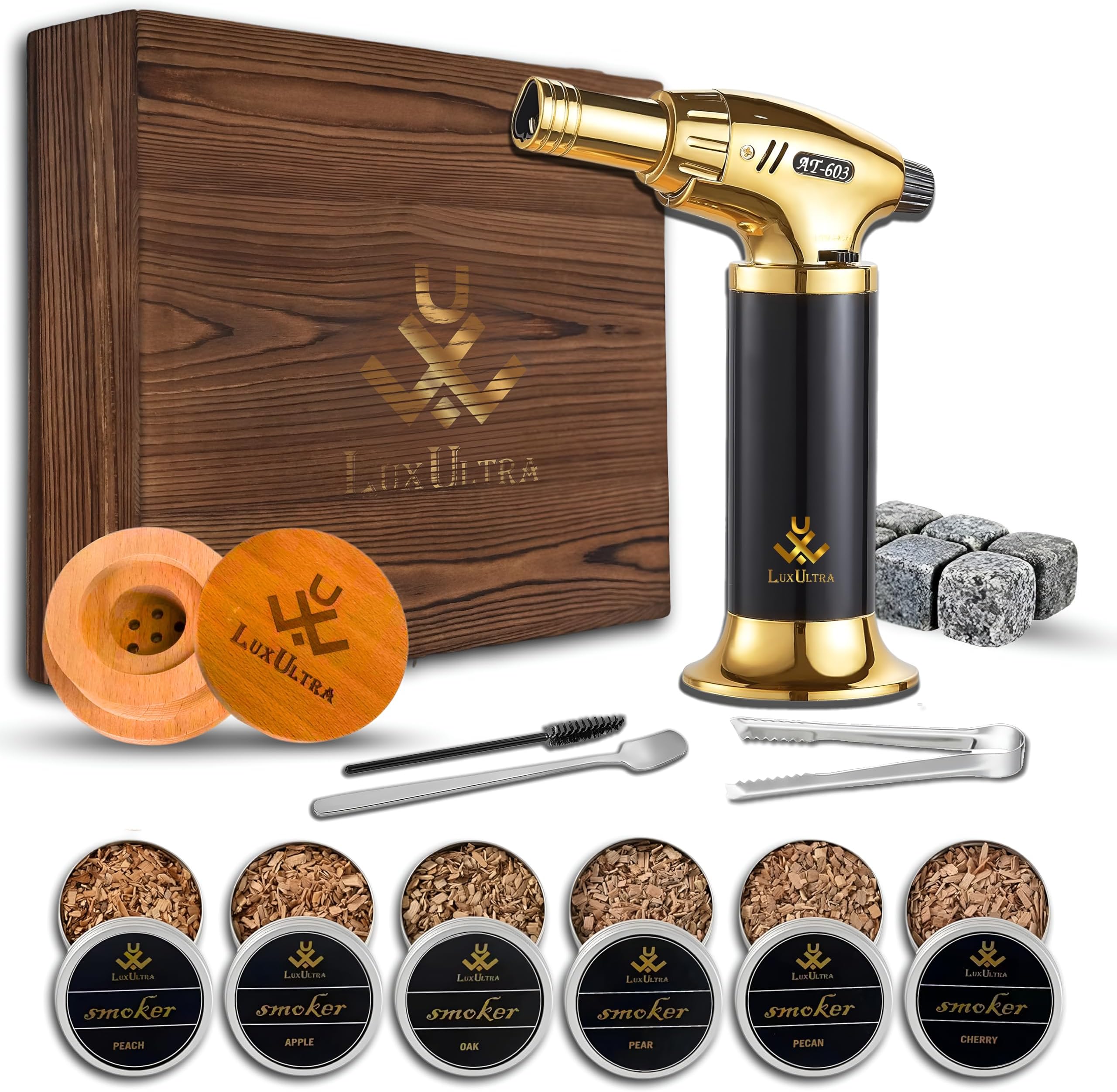 Amazon.com: Hgsoor Whiskey Smoker Kit - Old Fashioned Drink Smoker Kit ...