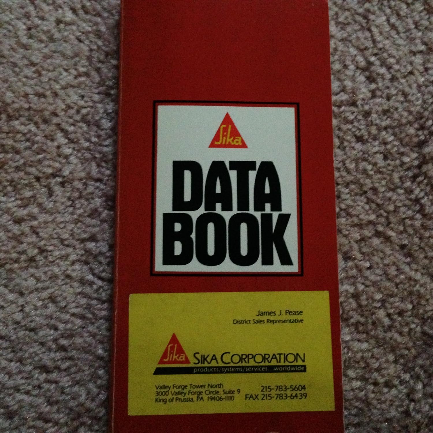 Sika Concrete Data Book: unknown author: Amazon.com: Books