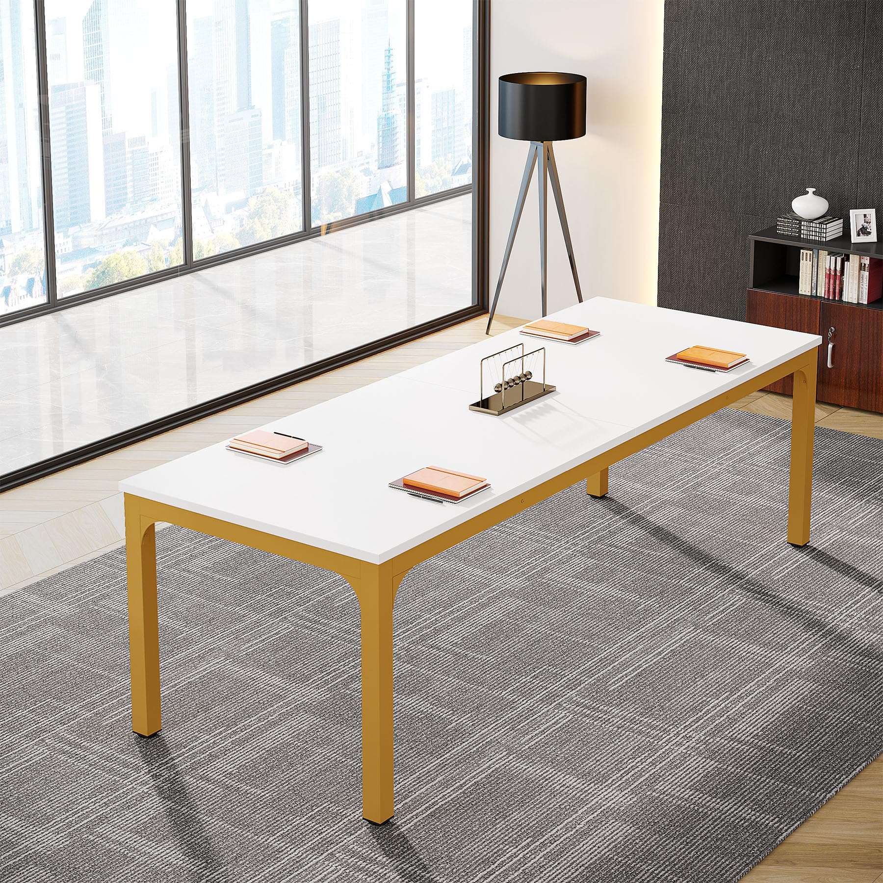 Amazon.com: Tribesigns 6.5FT Conference Table, 78.7 Inche Rectangle ...
