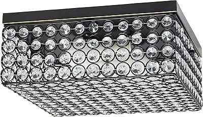 ANTLUX 4FT LED Flush Mount Puff Lights, 40W 4500LM, 5000K Daylight ...
