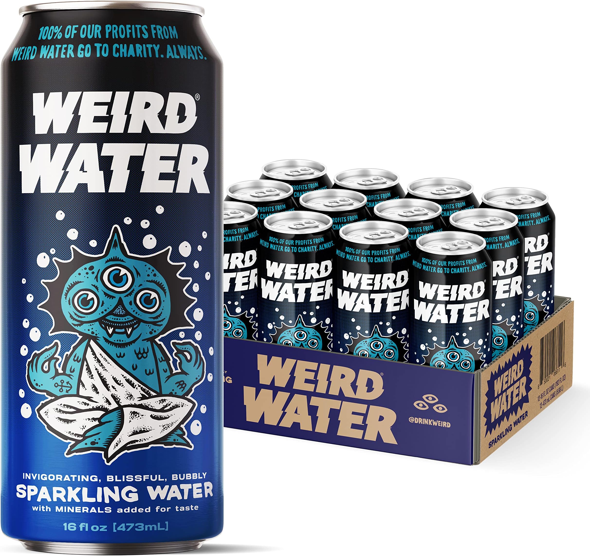 Amazon.com: Monster Tour Water by Monster Energy, Sparkling Deep Well ...