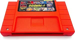 Retrotech Cartouche Super 900 en 1 pour console de jeu SNES Super ...