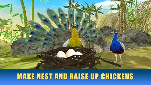 Peacock Life Simulator 3D: Bird Survival Game | Peafowl Animal Fighting ...