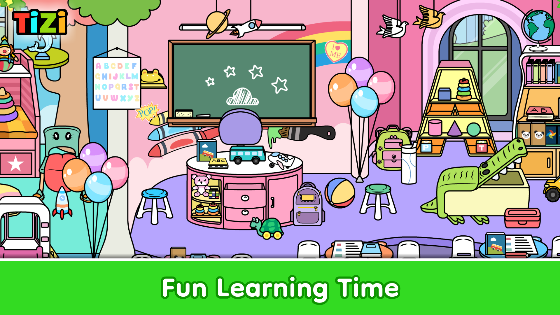 City Games For Kids - Tizi Town Play World For Girls & Boys - App on ...