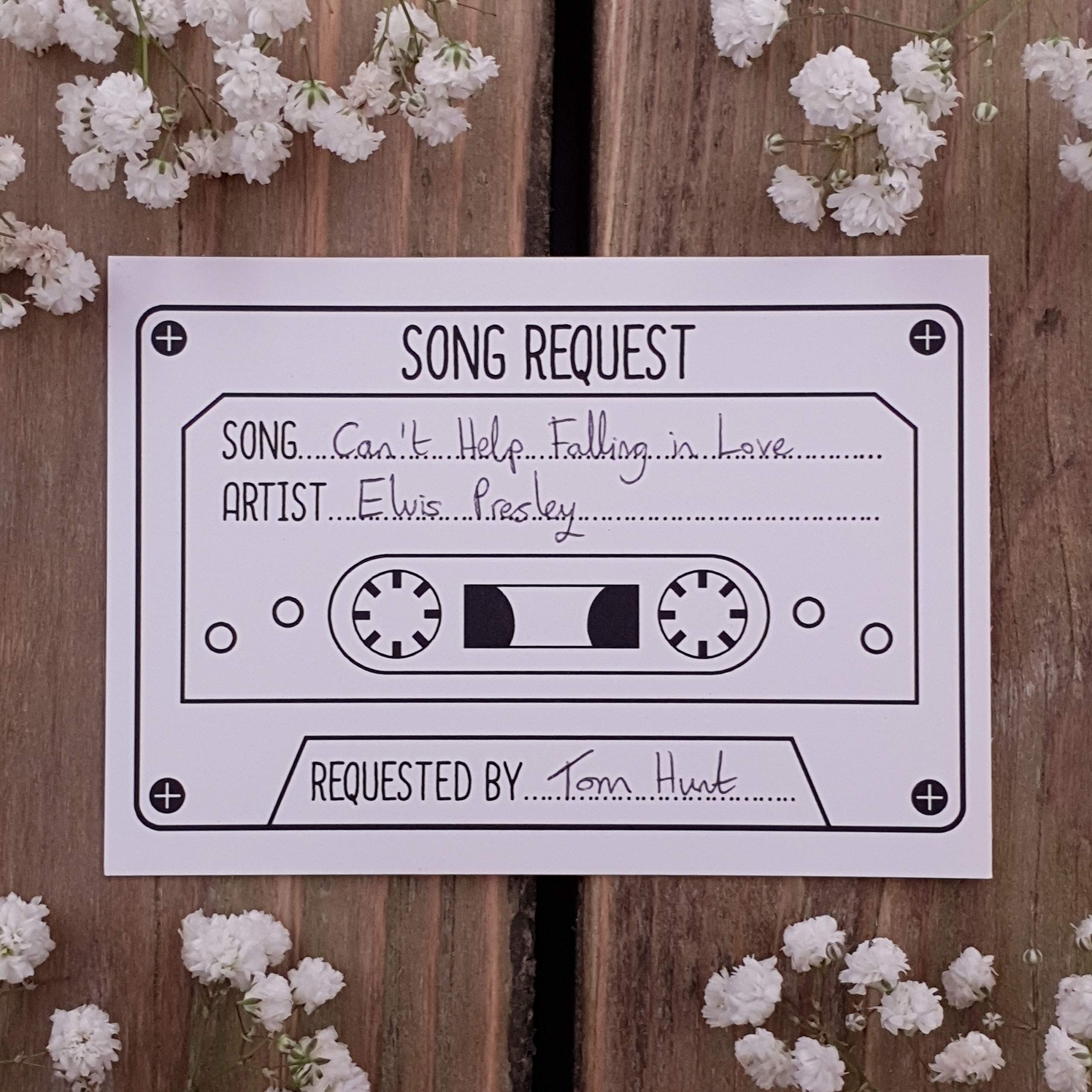 Song Request For Wedding