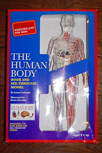 The Human Body Book & See-Through Model, Build & Snap-Together Model ...