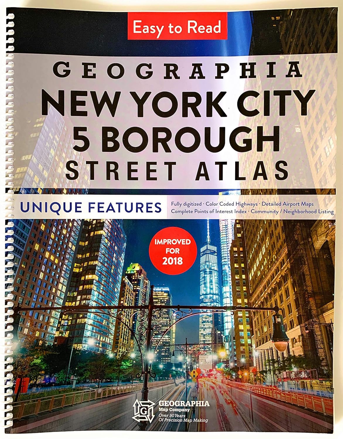 Amazon.in: Buy Geographia New York City 5 Borough Street Atlas Book ...