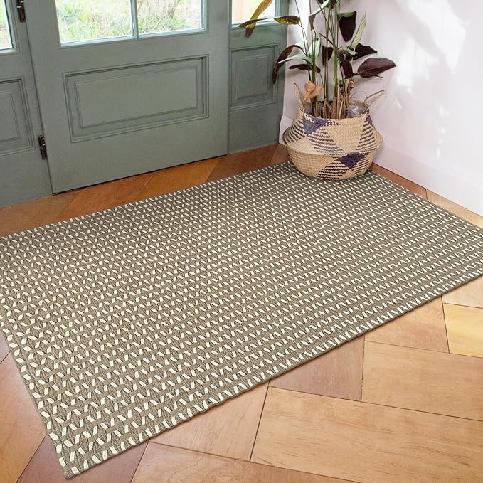 Amazon.com: OJIA Washable Rugs 3x5 ft Front Door Rugs Entryway Rugs ...