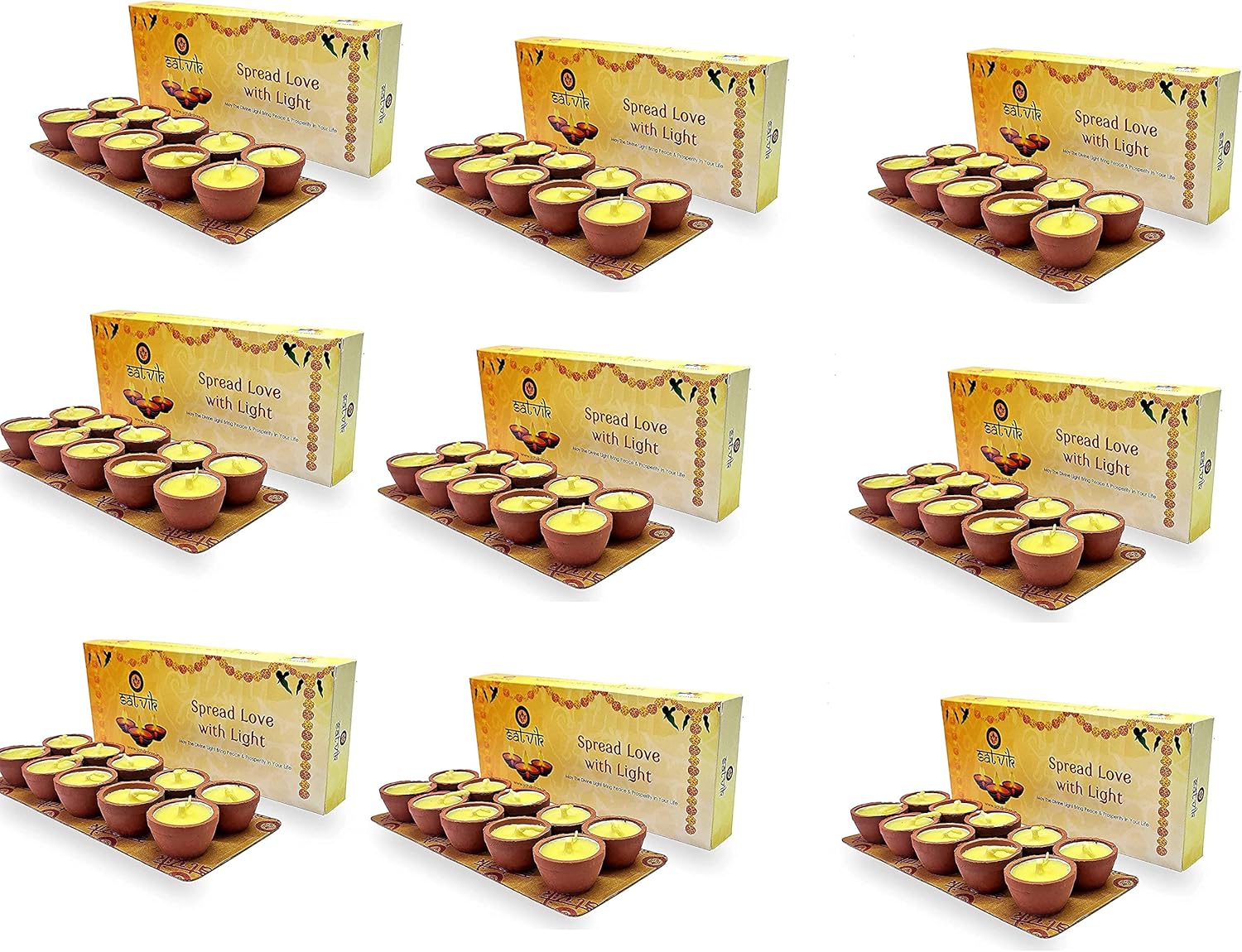 Amazon.com: Diya Clay Mitti Diya Clay Diya Diwali Diya Diya for Diwali ...