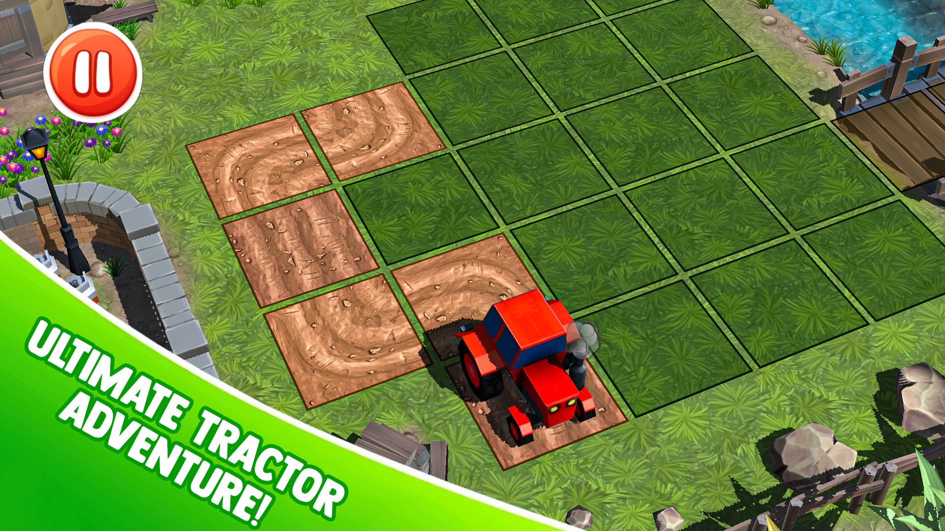 Idle Farming Life Simulator: Tractor Harvest Crops Puzzle - Fun Farm ...