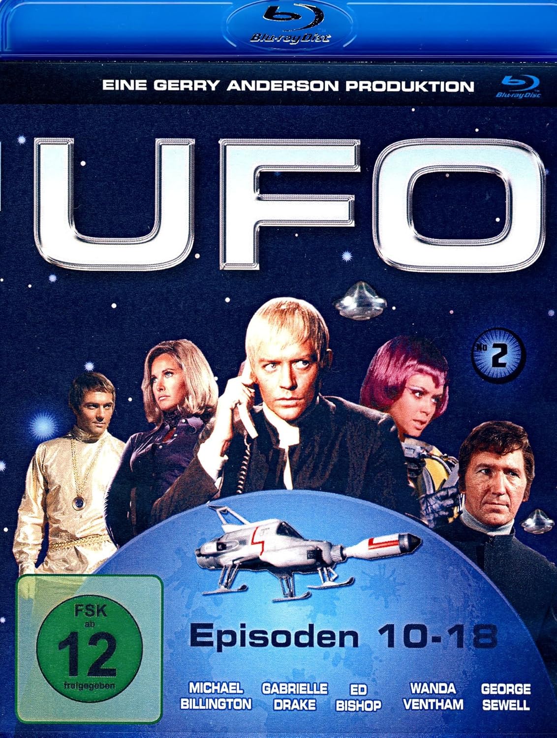 UFO Vol. 2 - Episoden 10-18 (Blu-ray): Amazon.co.uk: Michael Billington ...