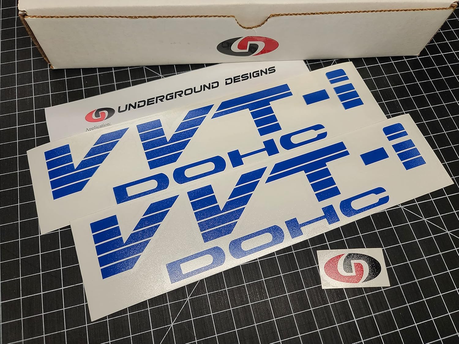 Amazon.com - VVT-i DOHC Decals Fat Blinds (2-Pack) Vinyl Sideskirt ...