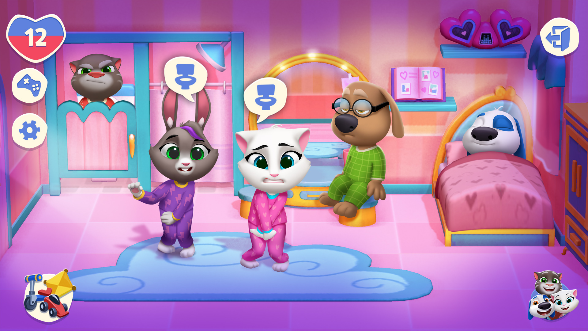 My Talking Tom Friends 2 - App on Amazon Appstore