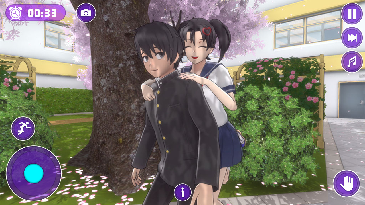 Anime High School Japanese Girl Life Simulator: Anime School Girl ...