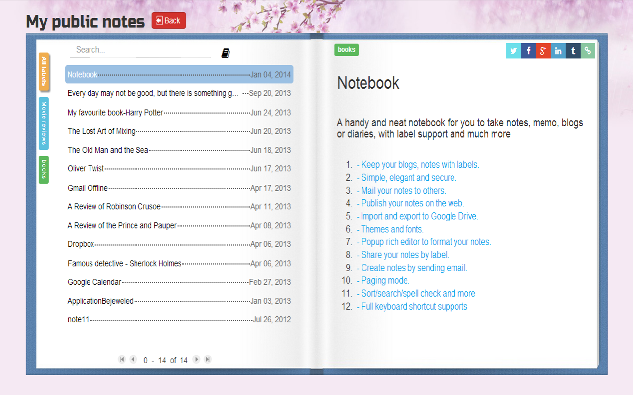 Notebook - App on Amazon Appstore